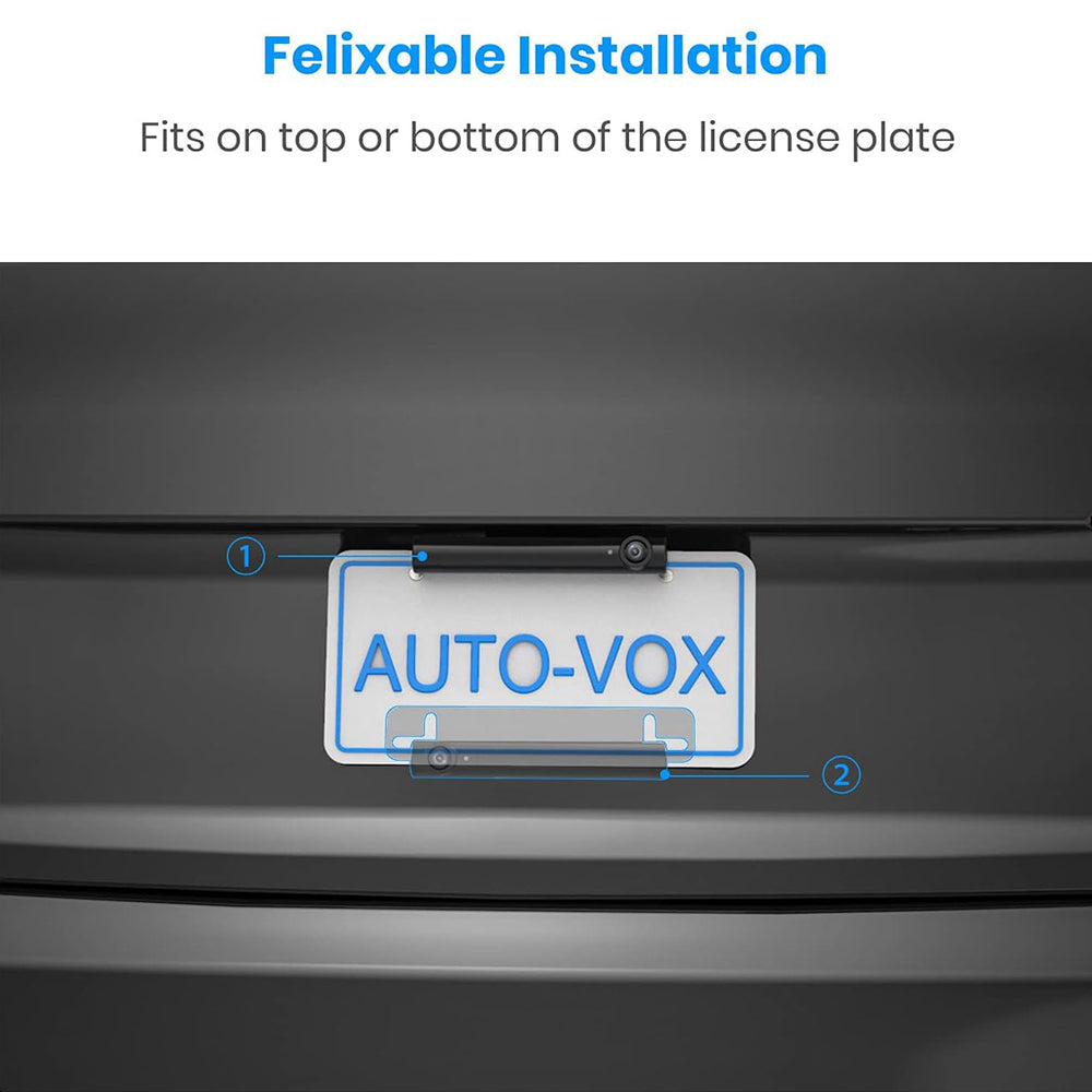 License Plate Backup Camera – AUTO-VOX