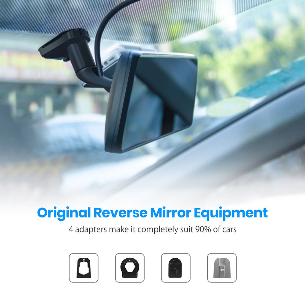 Rearview Mirror Backup Camera for Enhanced Safety & Convenience | AUTO-VOX